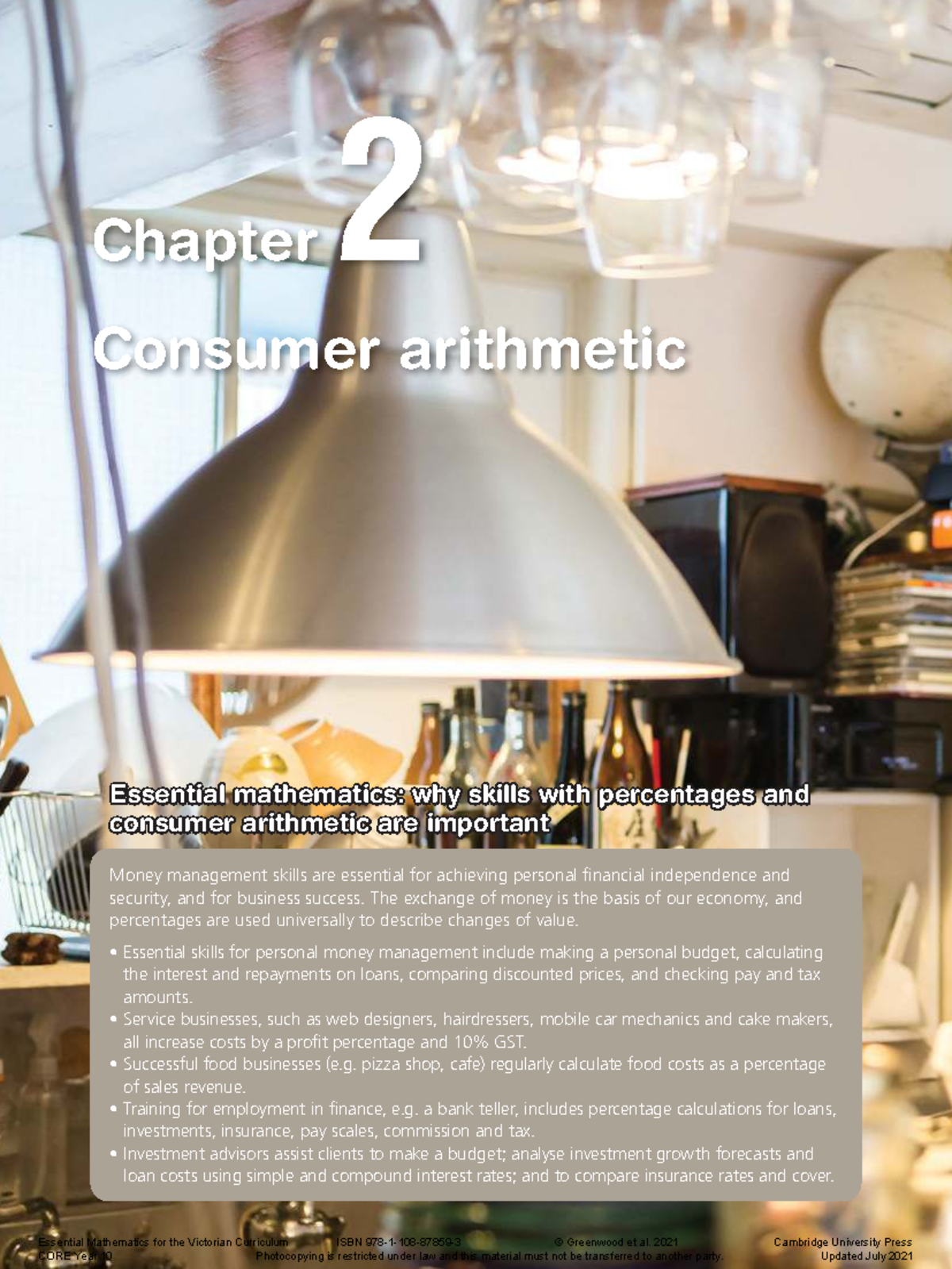 Chapter 2: Consumer Arithmetic - Essential Math Skills for Financial ...