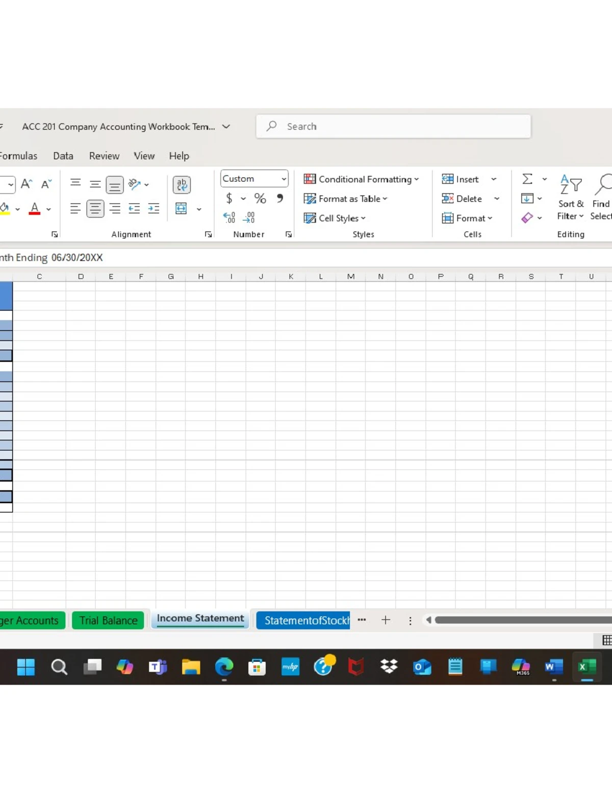ACC 201 Module 3 Milestone 1: Company Accounting Overview - Studocu
