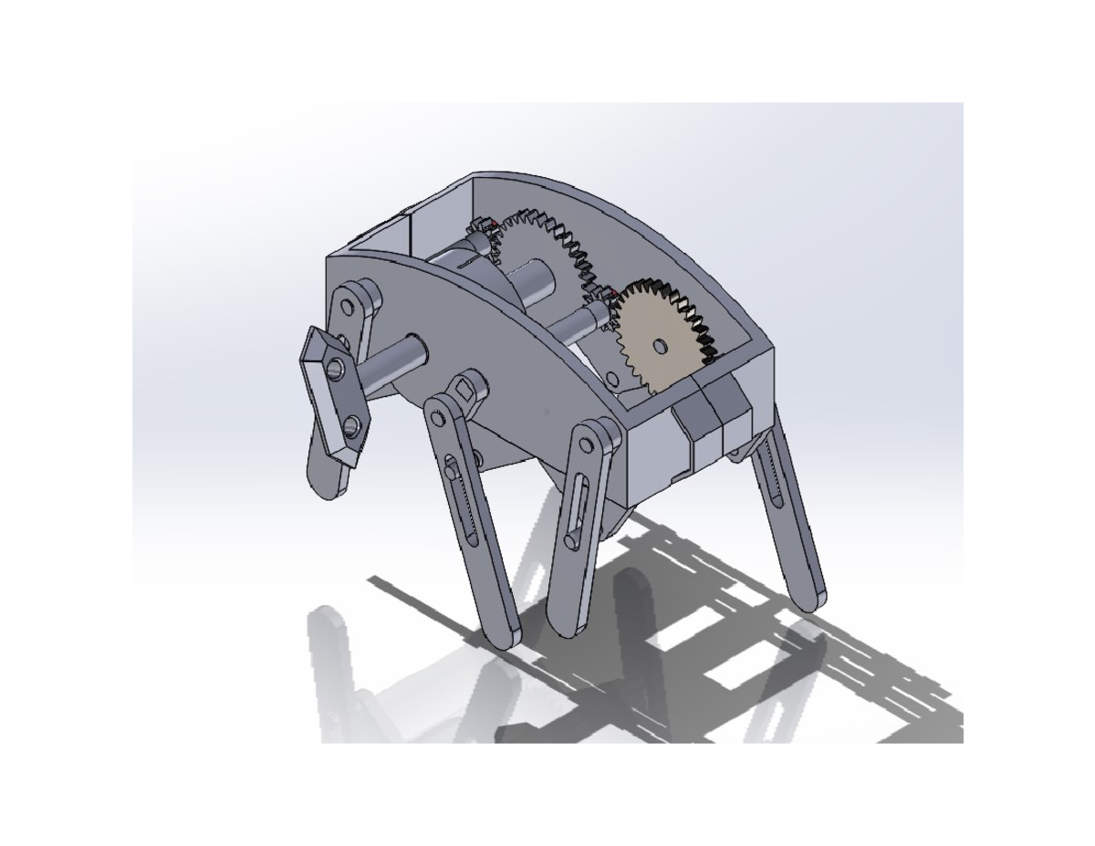 Group 9 Walking Mechanism Project Overview - Studocu