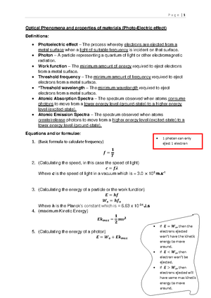 Grade 12 Electric circuits notes summarized - Electric circuits ...