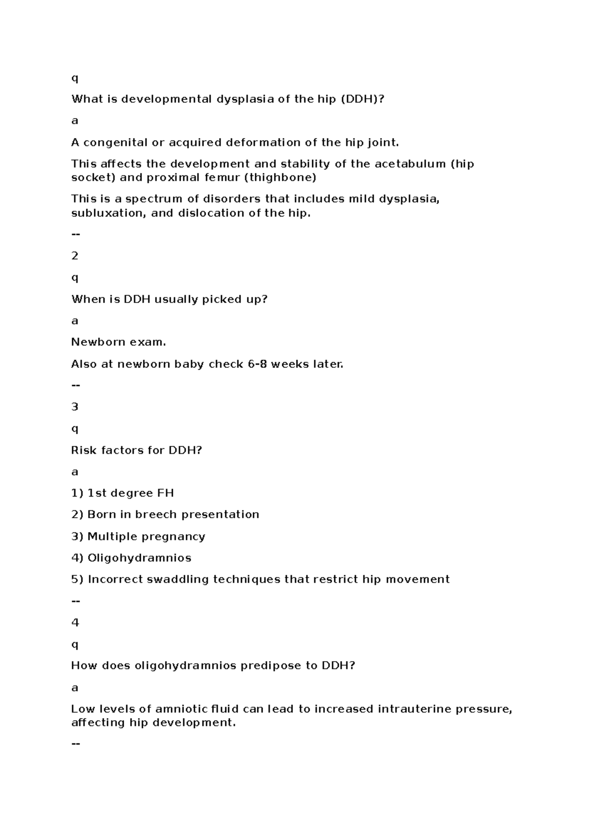 Hip Problems in Children: Understanding DDH and Related Conditions ...