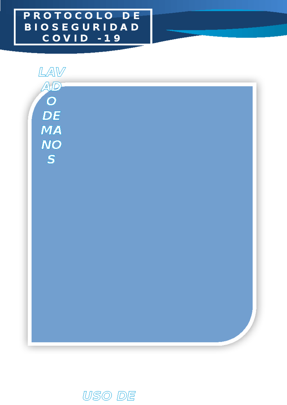 PROTOCOLO DE BIOSEGURIDAD COVID - INFografía Base - Studocu