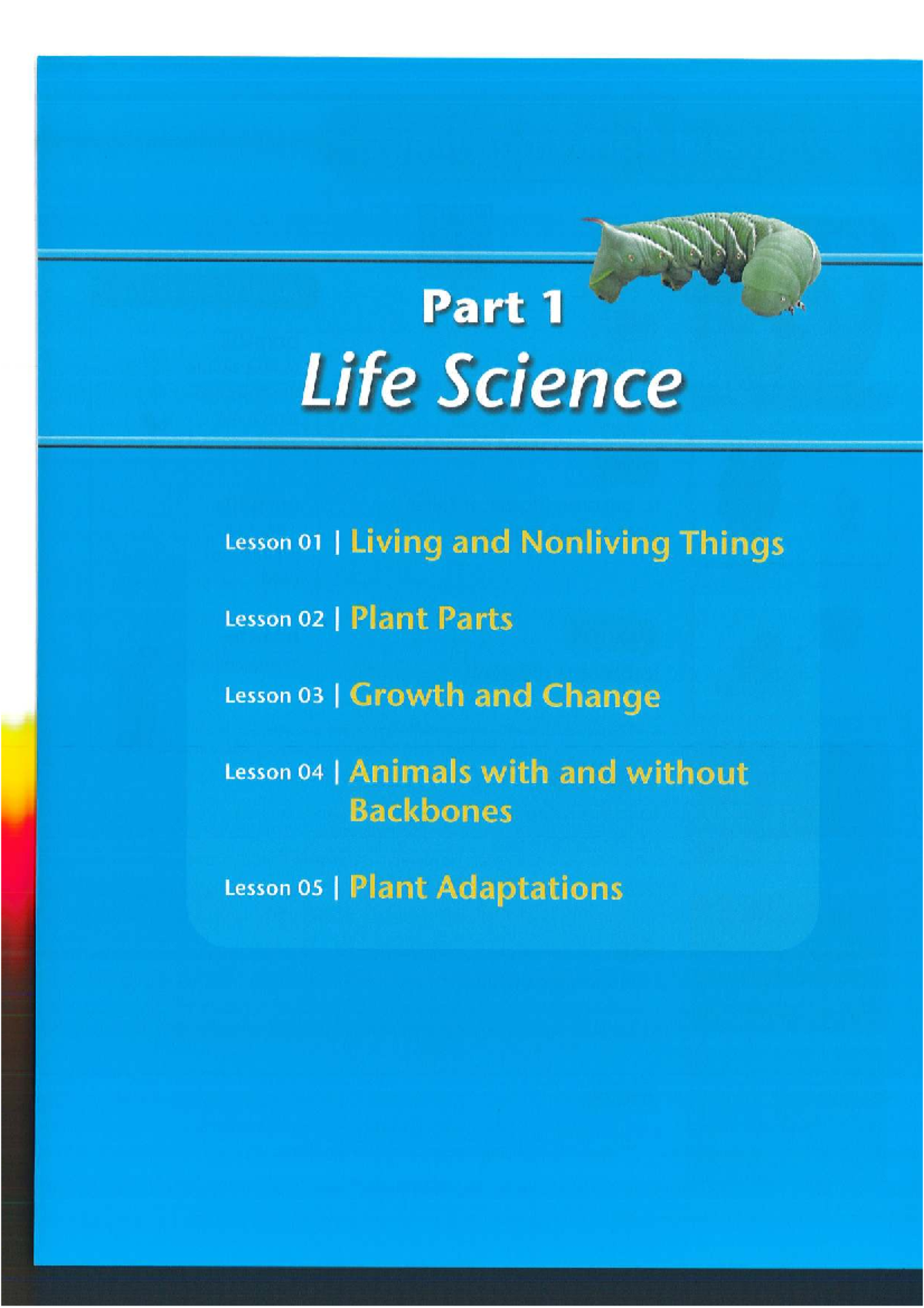 Life Science Lesson 01-05: Living & Nonliving Things Overview - Studocu