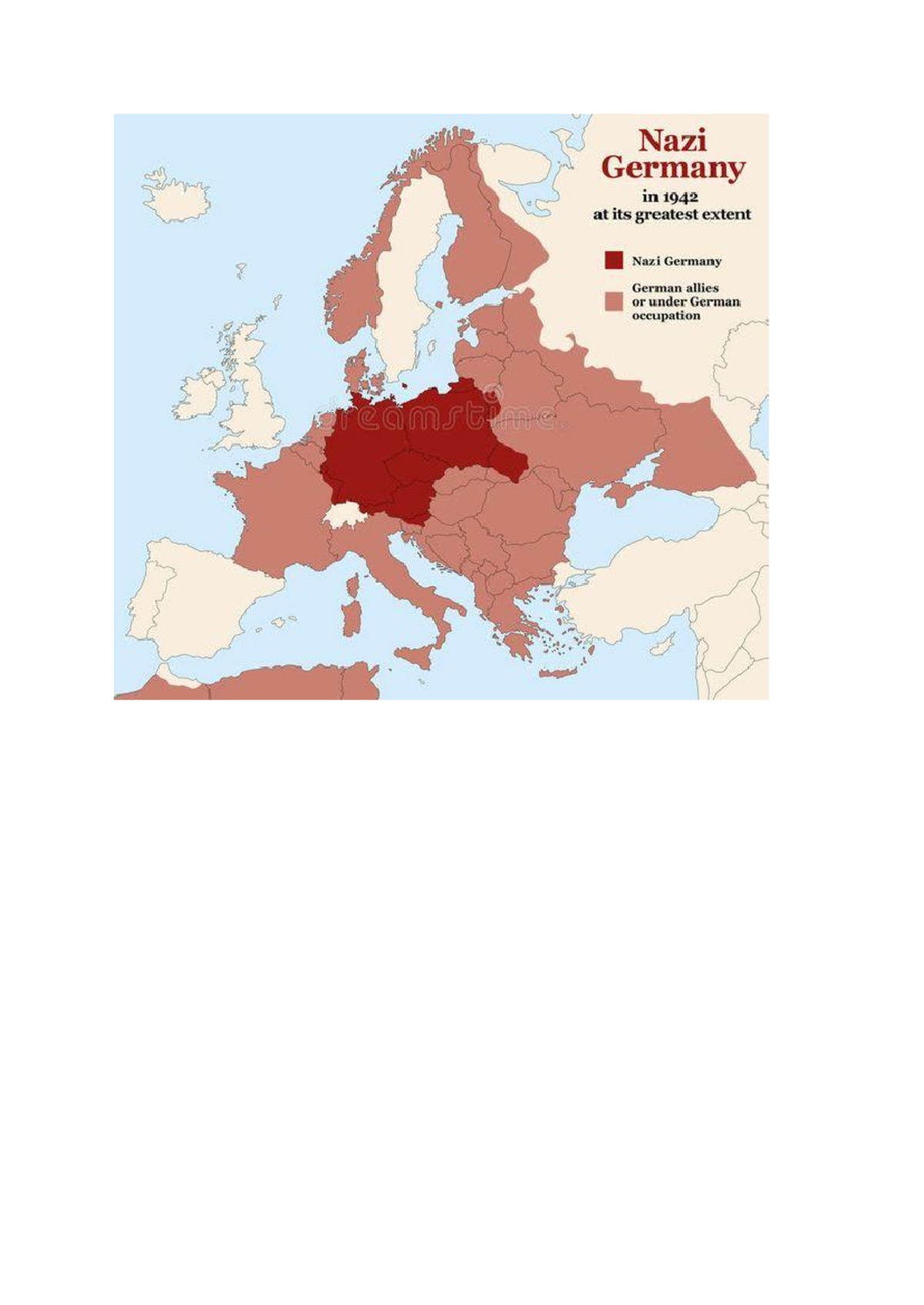 Weimar and nazi germany - Nazi Germany in 1942 at its greatest extent ...