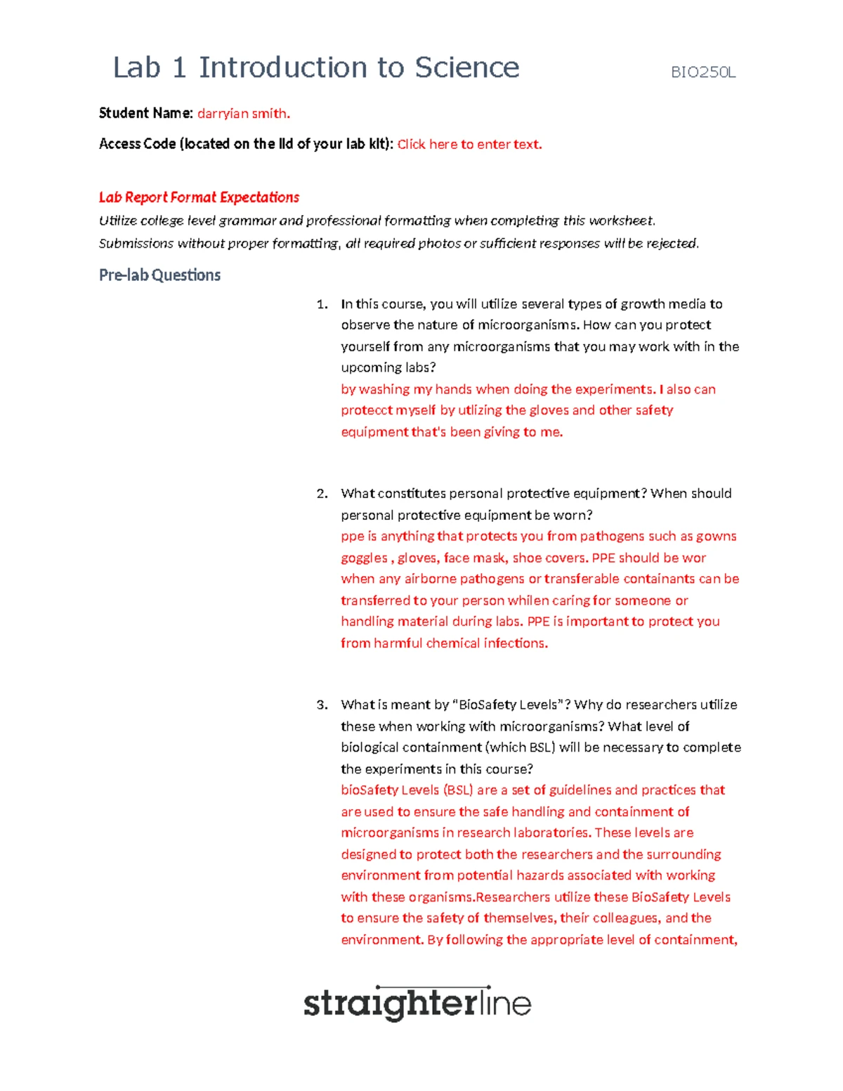 BIO250 Lab 8 - Microbial Growth and Identification Report - Studocu