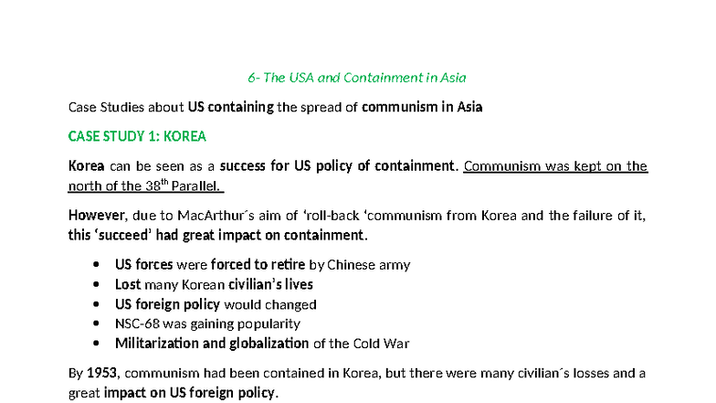 US Containment in Asia: Case Studies on Korea, Japan, Taiwan, and ...