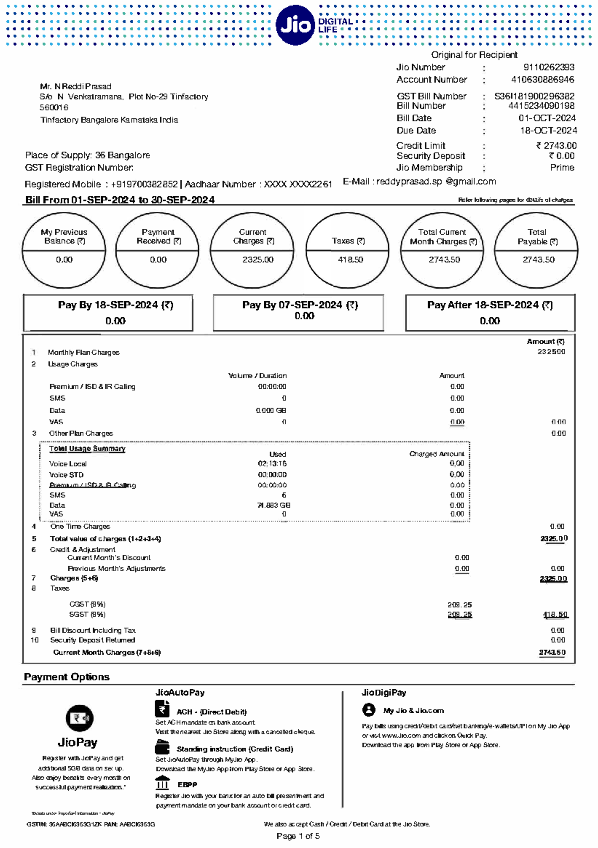 Jio Bill.pdf TOAZ - TUTORIAL - ..................................... e ...