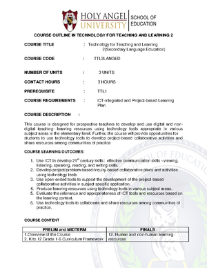 Empowerment Tech Q2 Module 2 - 11 Empowerment Technologies Quarter 2 – Module 2: ICT as Platform ...