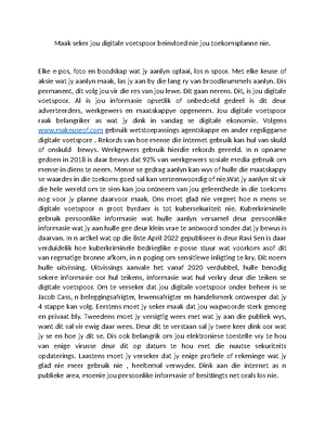 Afrikaans-PDF-2 - Opstelle - Opstel- uitdaging Die skryfuitdaging wat ...