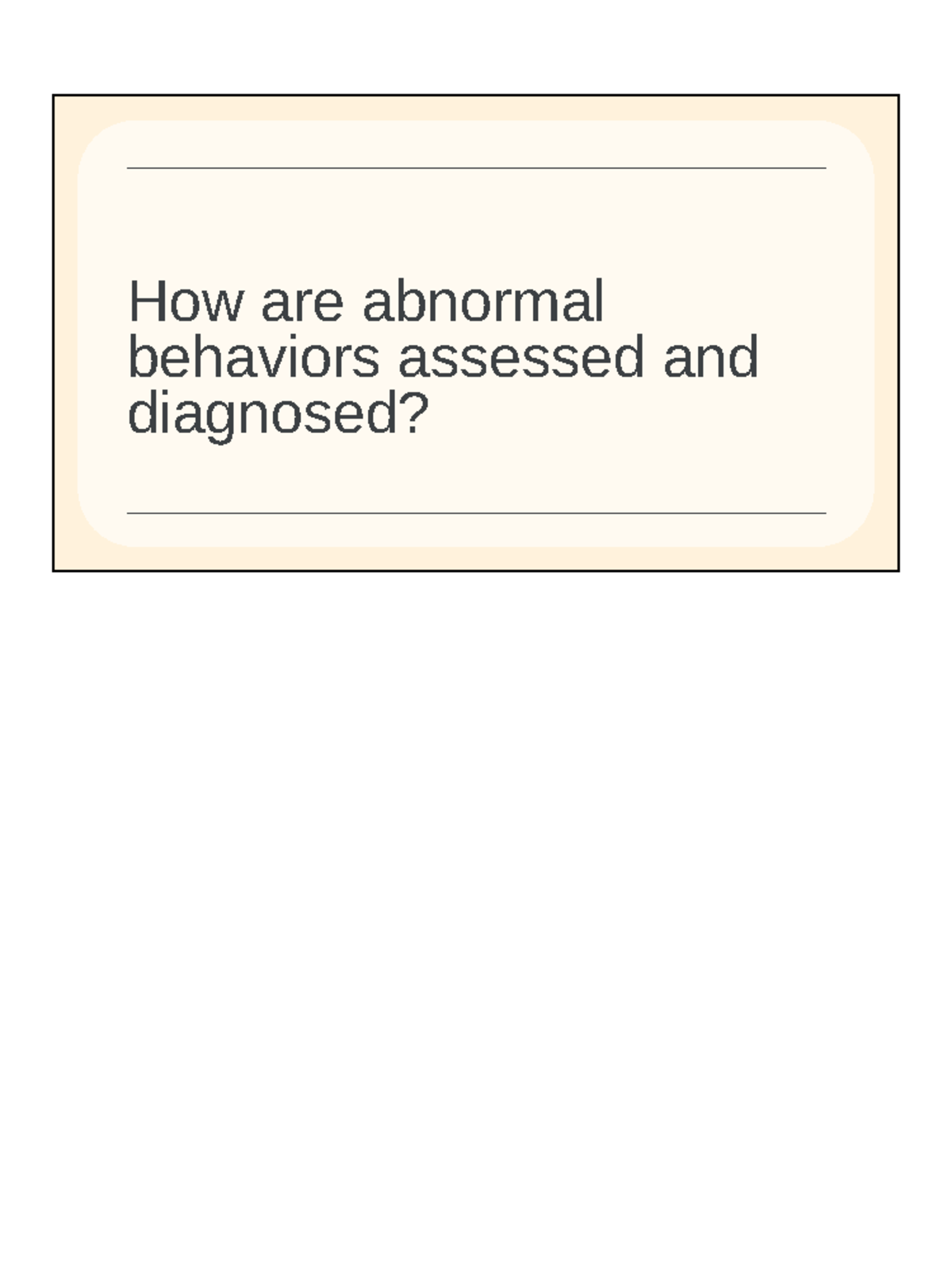 Ch. 3: Assessment & Diagnosis in Psychology - Reliability & Validity ...