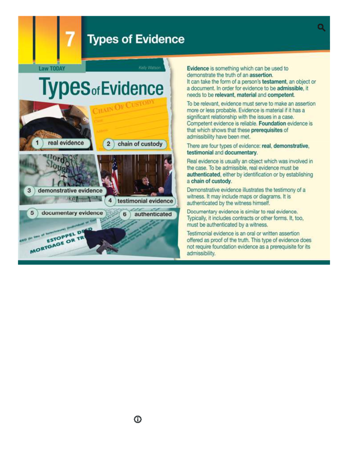 HW13: Evidence Types in Criminal Cases - Bank Robbery Analysis - Studocu