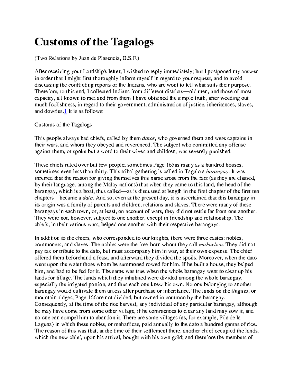 Module 2 (Lesson 1) - Insights into Tagalog Customs and Traditions ...