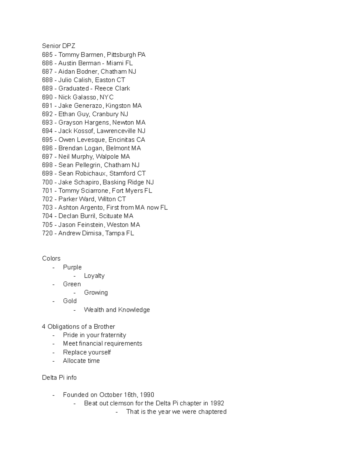 Delta Pi Fraternity Overview: Roles, Values, and Current Members ...