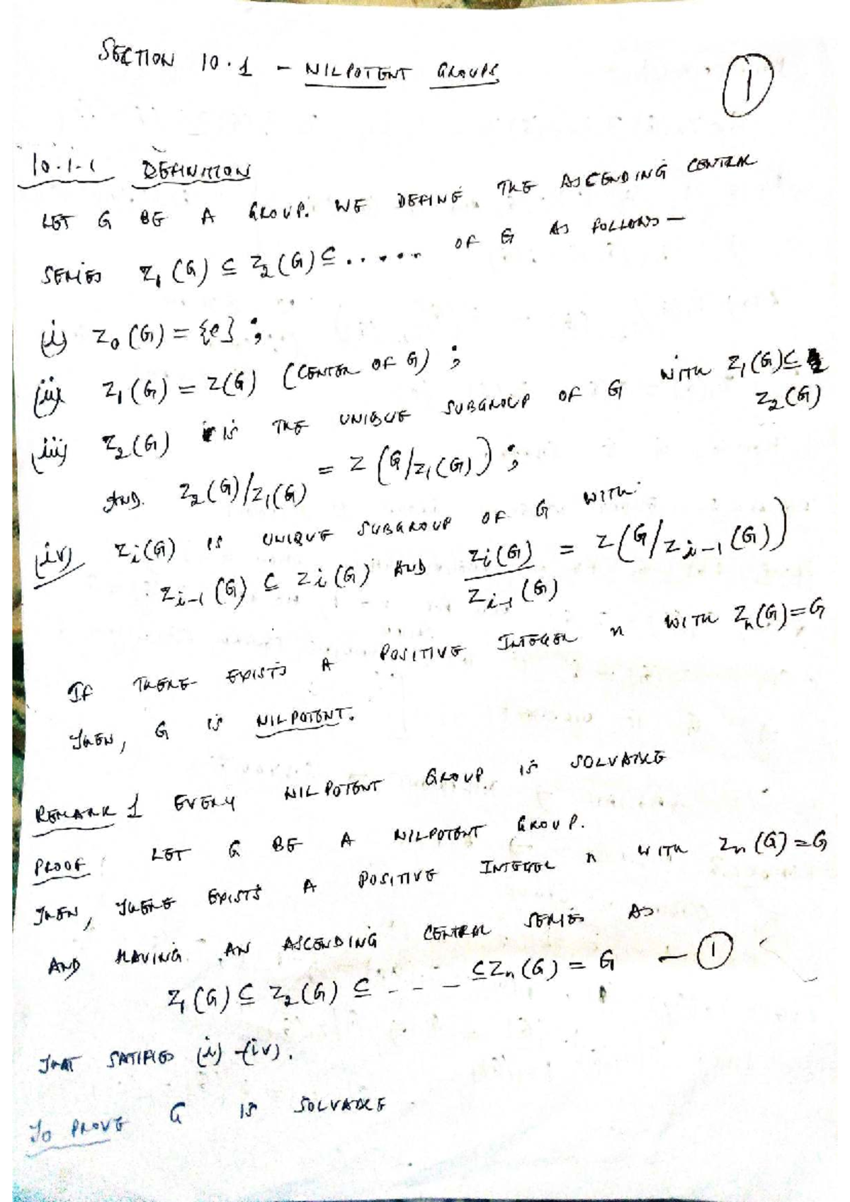 Sec 10 - 10.1 Lecture Notes for Course Code 0.4 NiLtTer - Studocu