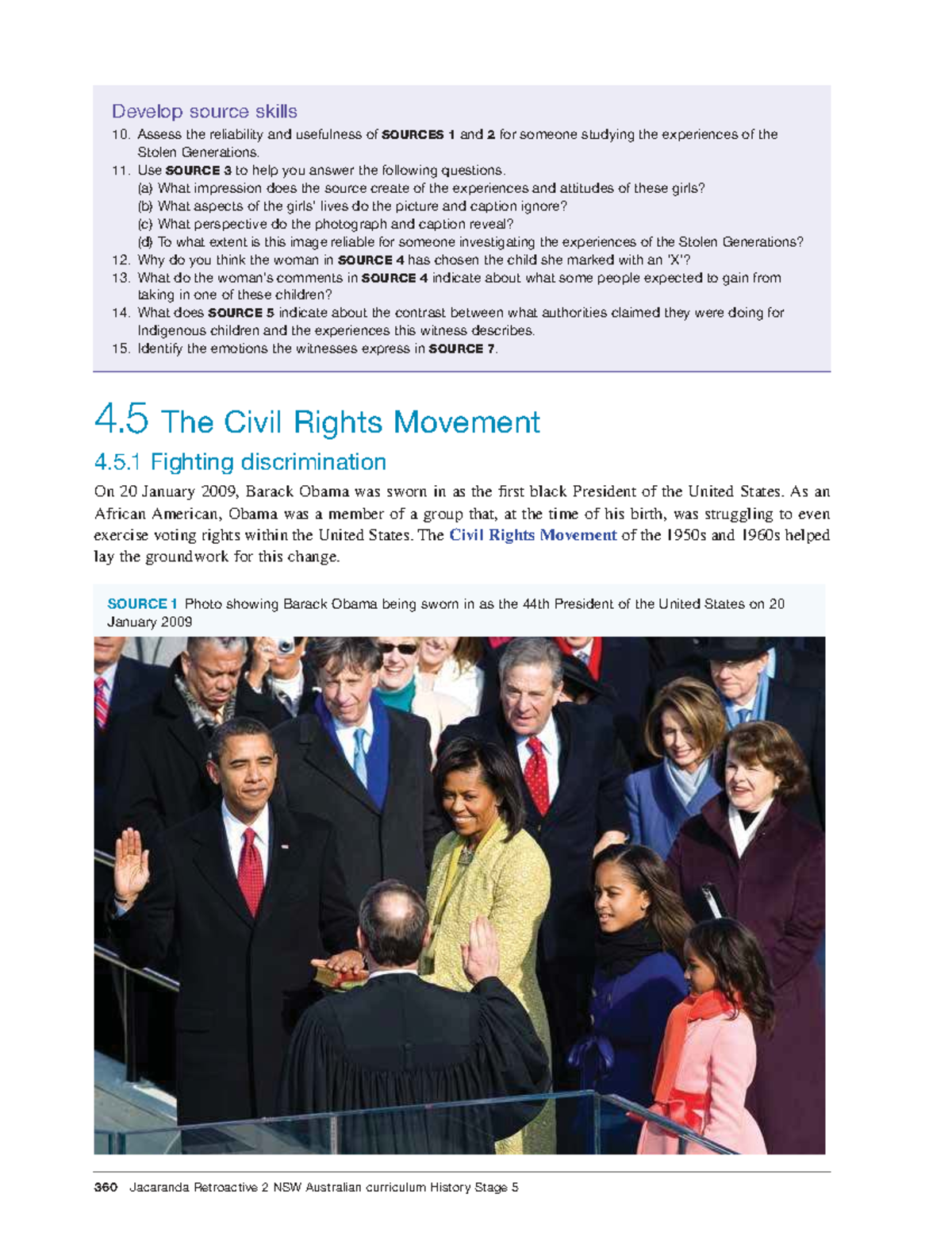 Civil Rights Movement: Sources Analysis and Historical Context (HIST5 ...