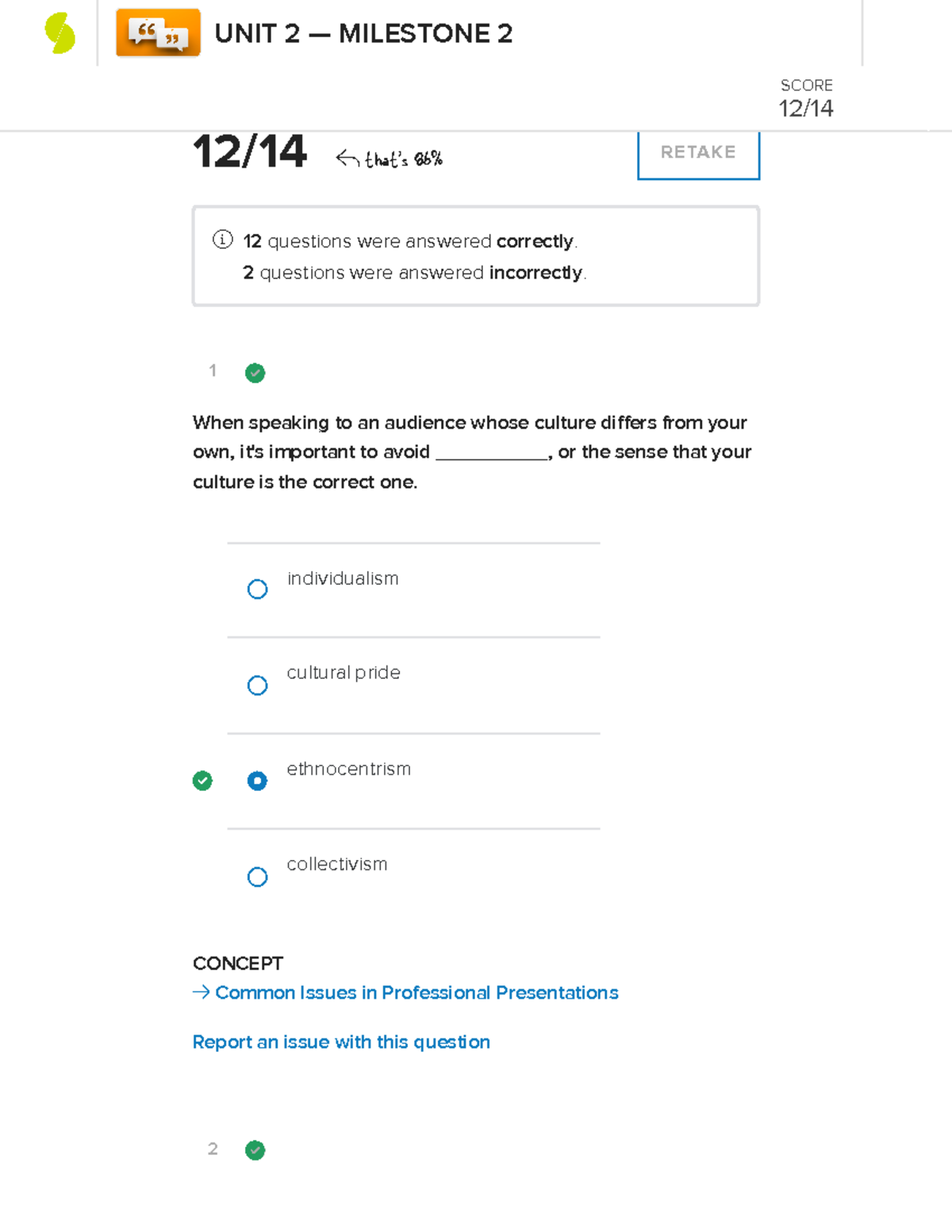 Workplace Communication Unit 2 Milestone Study Guide - Studocu