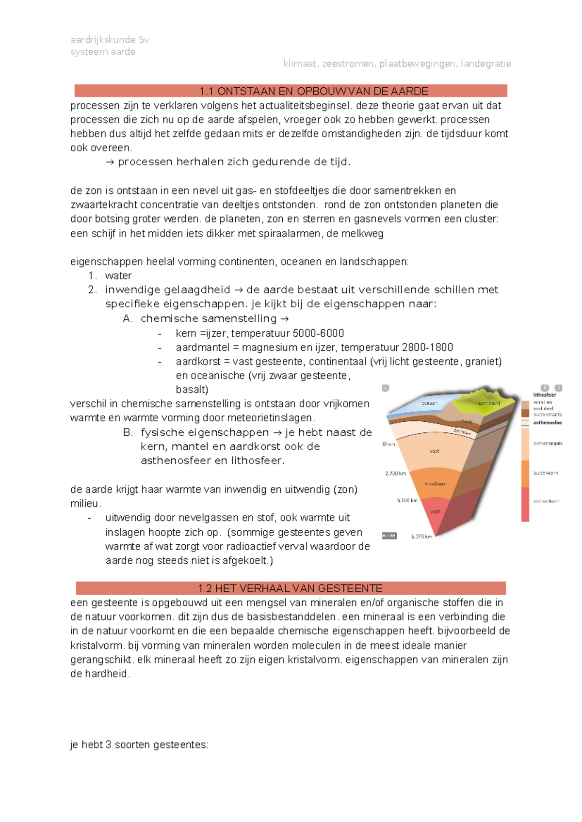 Aardrijkskunde Systeem Aarde-2: Klimaat, Zeestromen en Plaatbewegingen ...