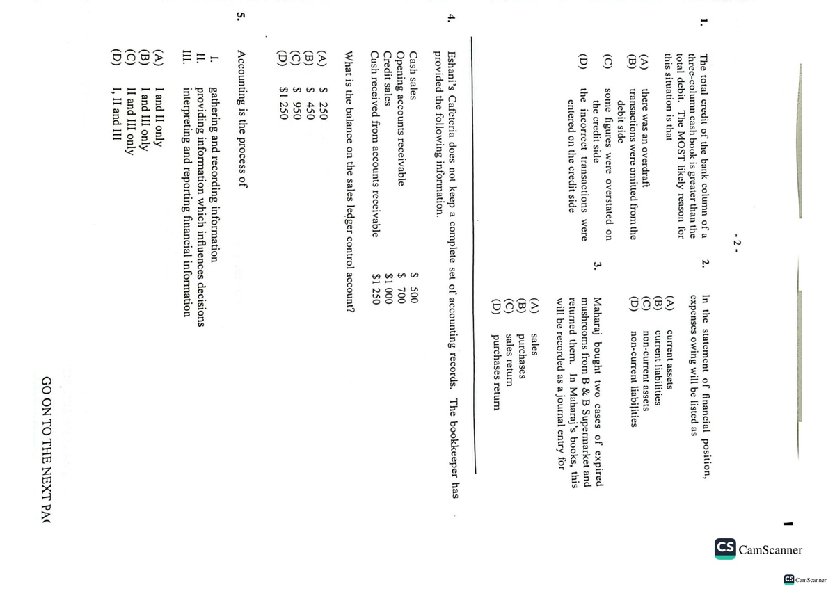 CamScanner Document - Studocu