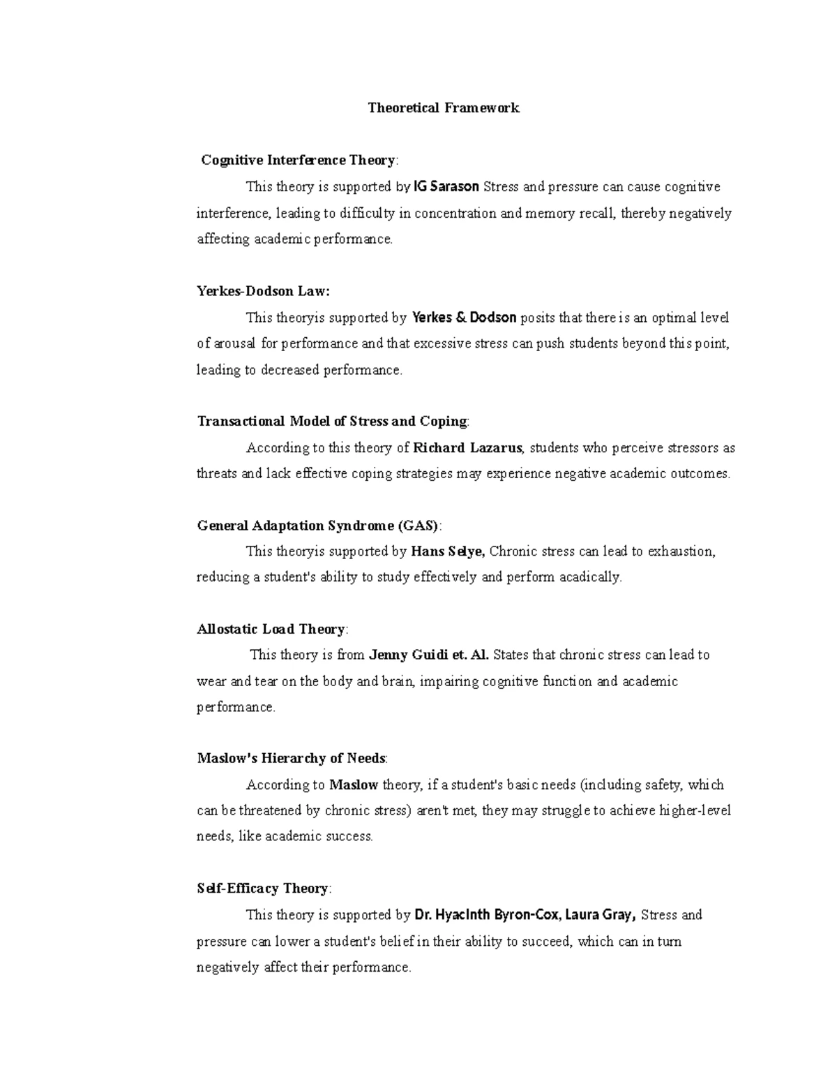 RRL & RRS on Academic Stress: Local Studies & Literature Insights - Studocu