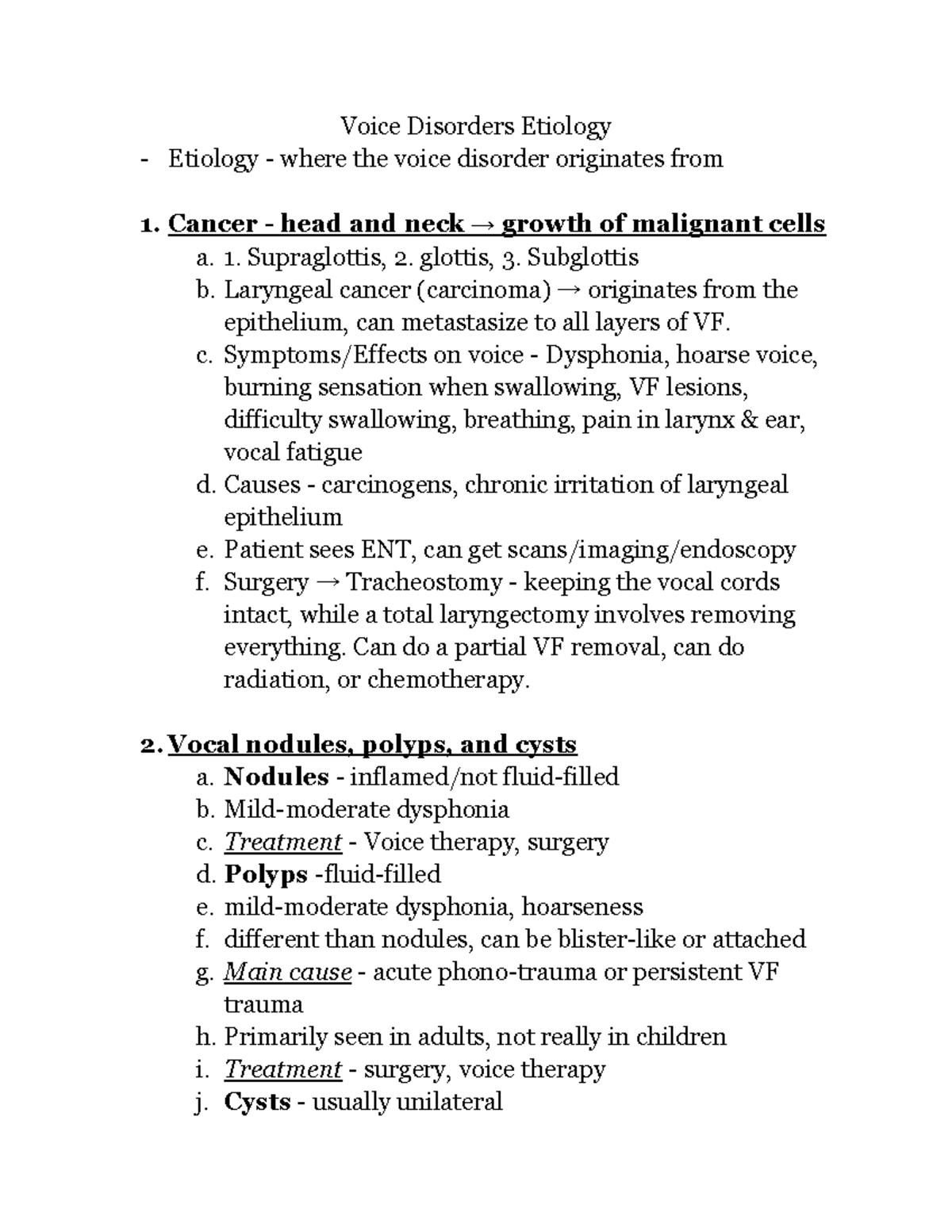Voice Disorders: Etiologies, Impacts, and Treatments (SLP 101) - Voice ...