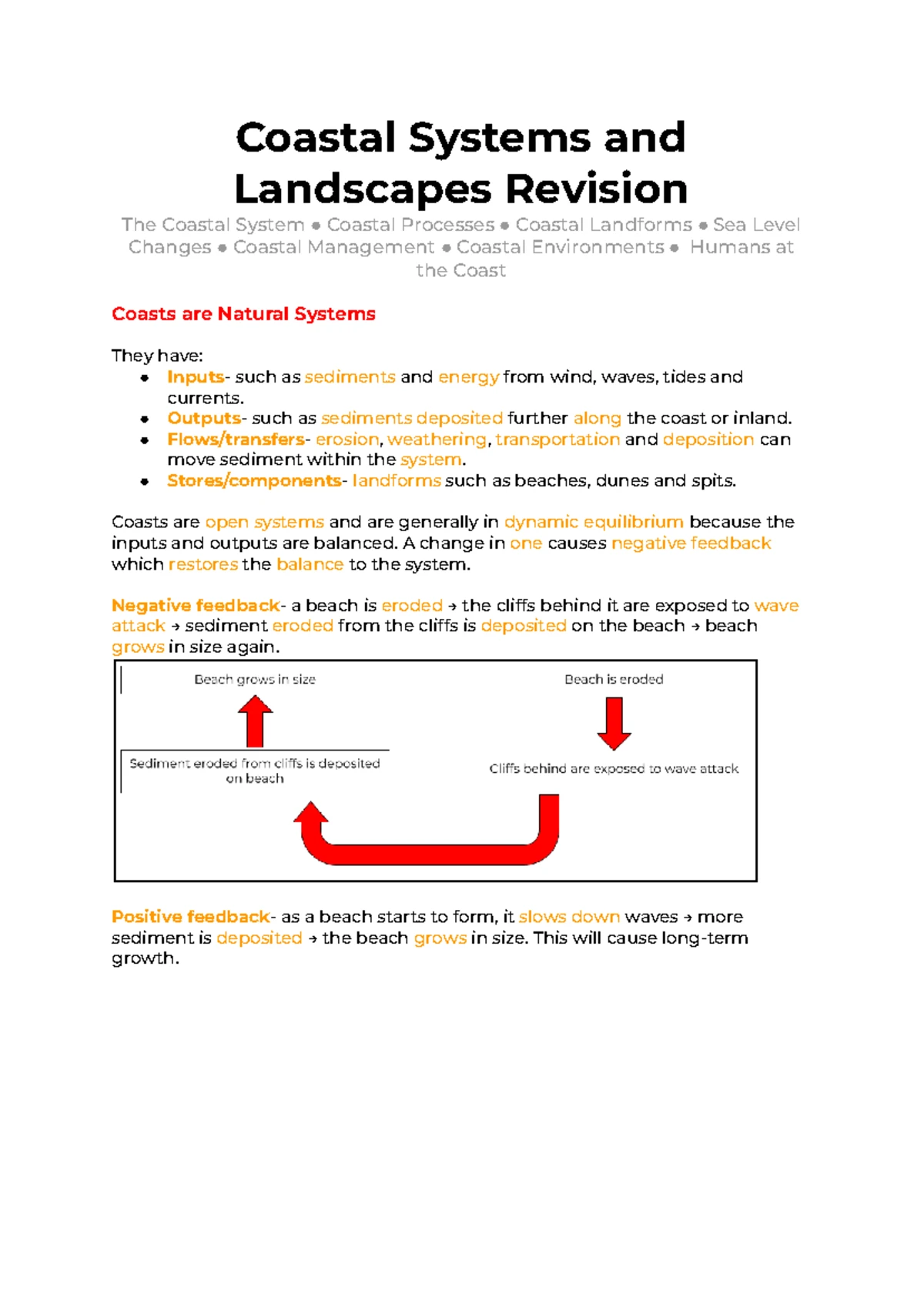 AQA A Level Geography: Contemporary Urban Environments Detailed Notes ...