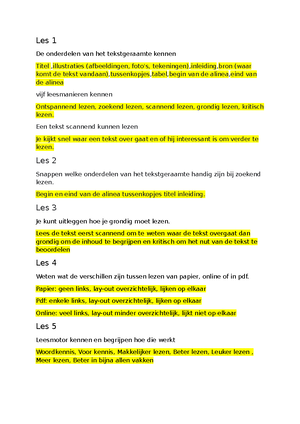 Nl so samenvatting learnbeat -NL SO SAMENVATTING- HOOFDGEDACHTEN: De ...