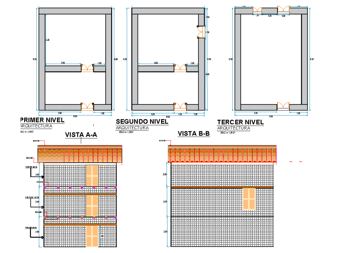 Proyecto-Layout 1 - PLANOS - Costos y presupuestos - ESC=1 ...
