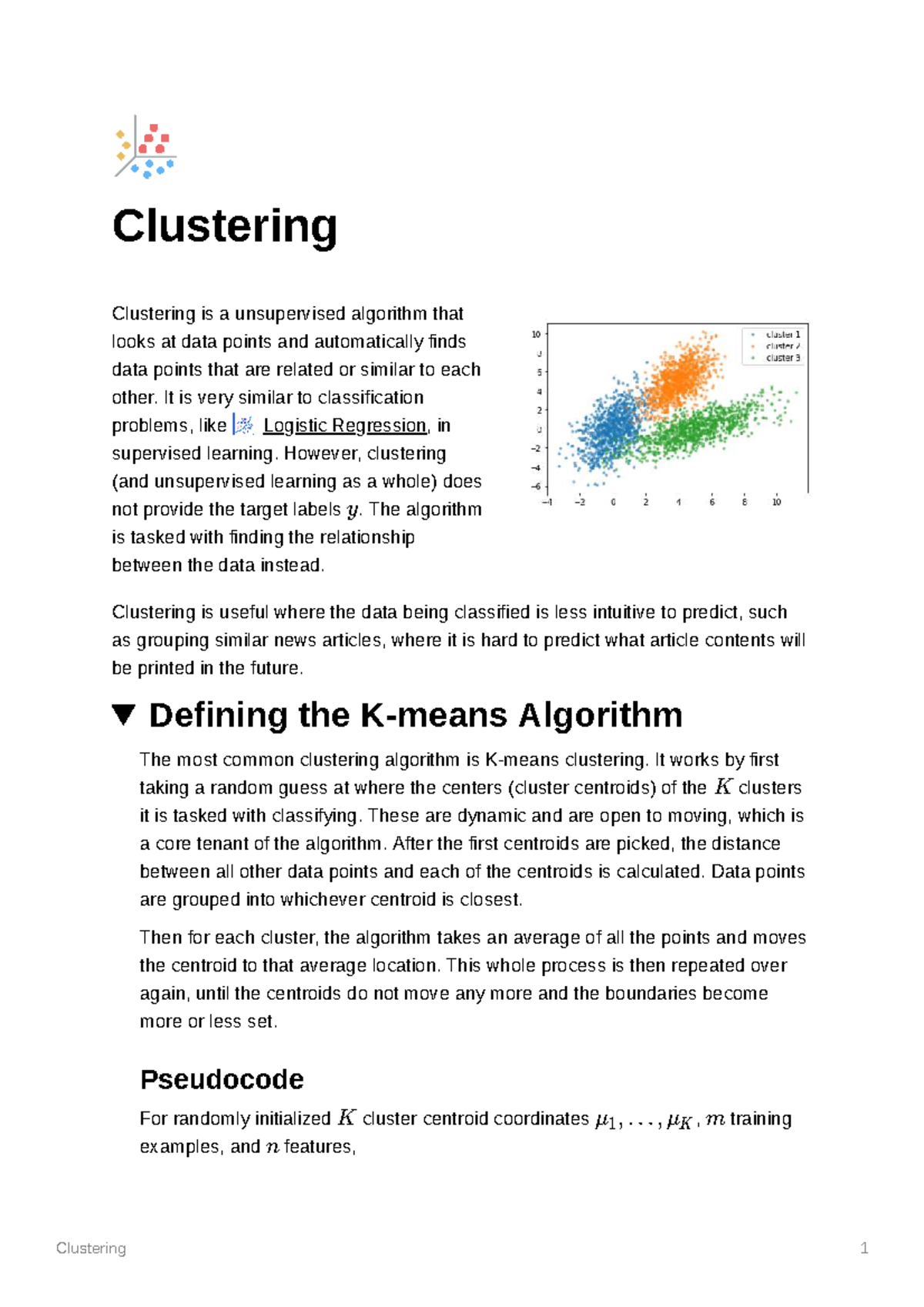 Clustering Algorithms: Understanding Unsupervised Learning Techniques ...