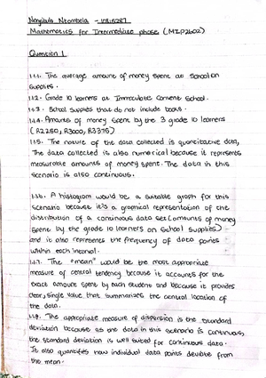 [Solved] 15 The table below shows the qualifications of 120 hospital ...