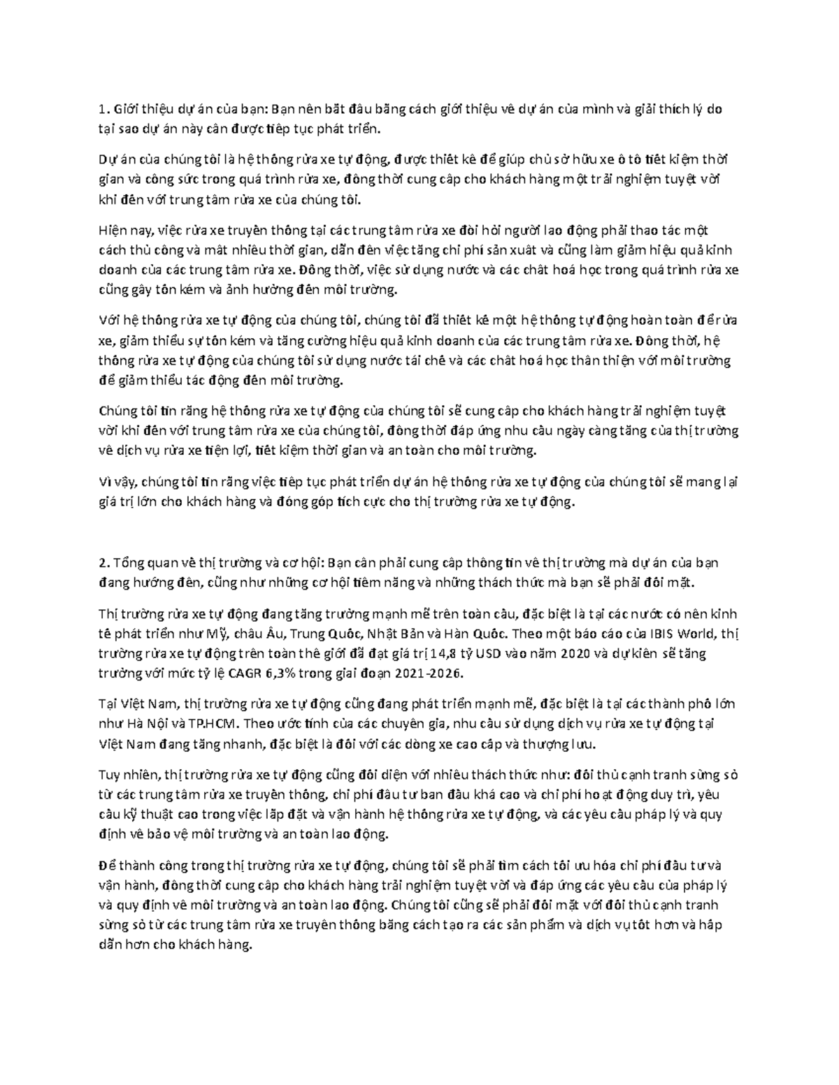 Kn - Kn - no - Gi i thi u dớ ệ ự án c a b n: B n nên bắắt đầầu bắầng ...