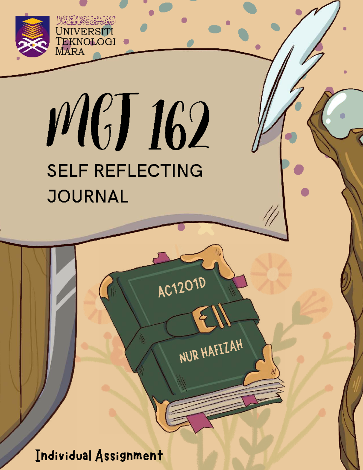 MGT 162 Self-Reflection Journal: Insights on Learning & Challenges ...