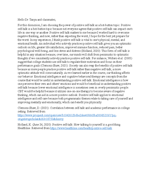 PSY 200 Prevention Program Milestone One (Hugo) - Ashley Hugo Southern ...