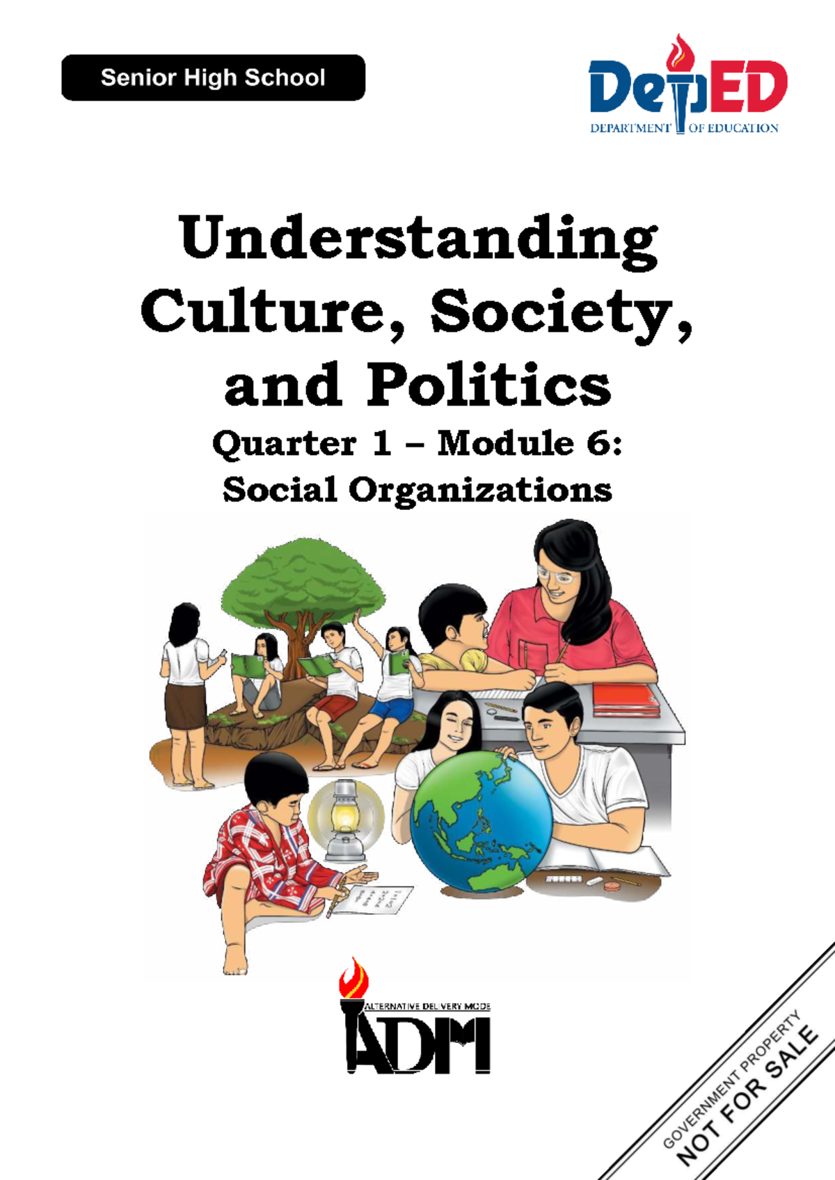 Q1 SHS UCSP Module 6: Social Organizations Overview - Studocu