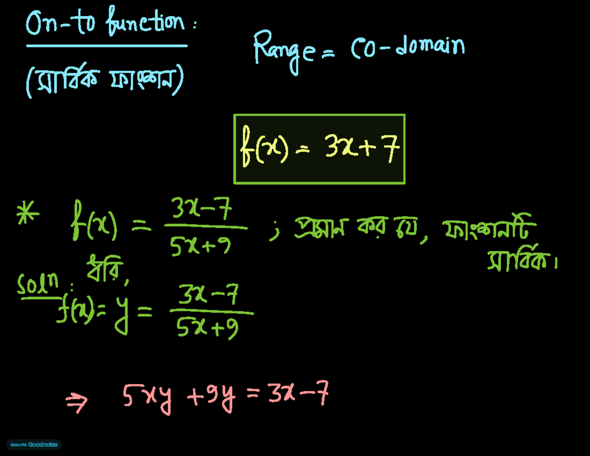 05-04-25 - Lecture Notes on Functions and Their Properties - Studocu