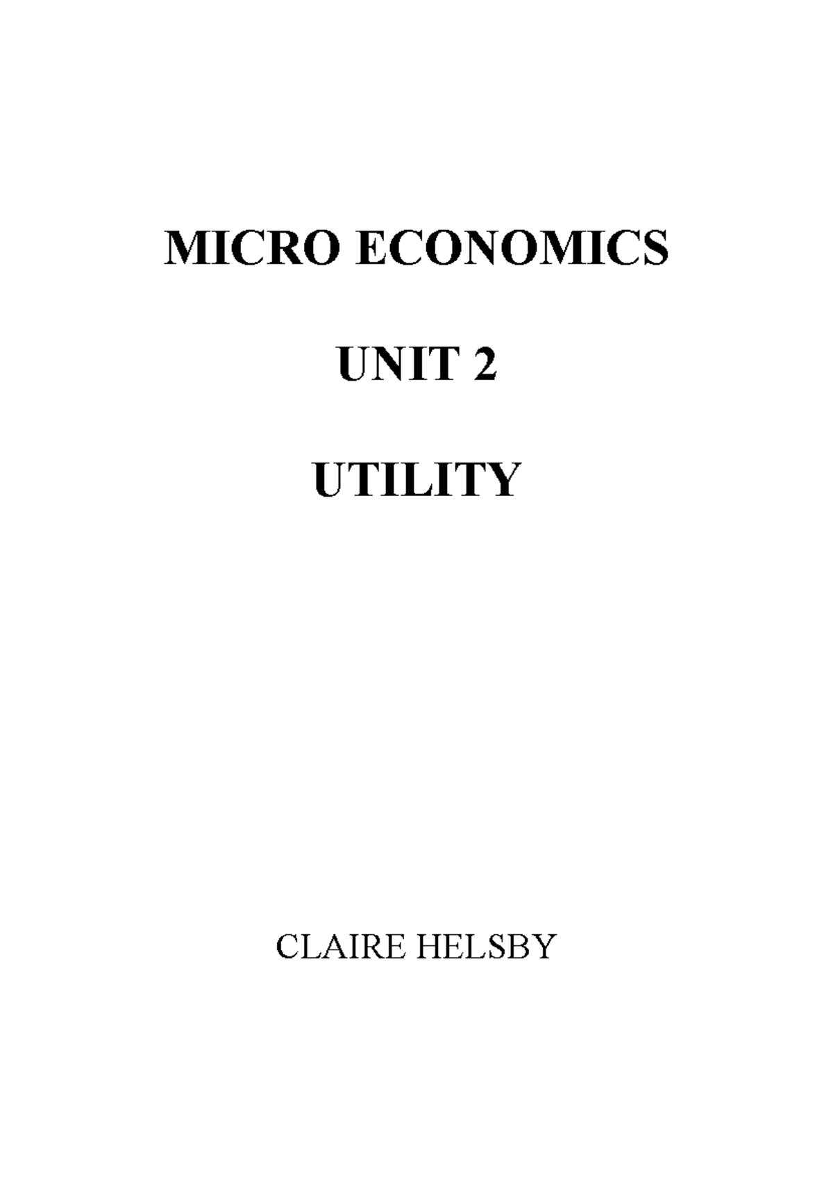 UNIT 2 Micro - There are practice materials to help you understand ...