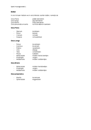Anatomie - Anatomie: Vlakken: - Frontaal vlak: vlak aan het os frontale ...