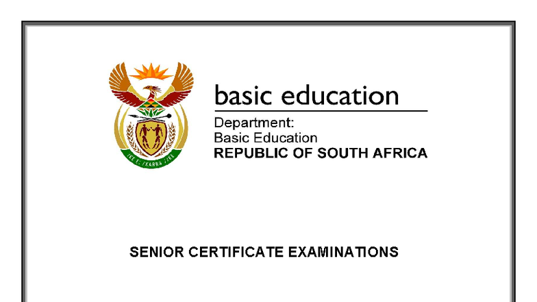 Accounting SCE Senior Certificate Exam 2017: Comprehensive Guide - Studocu