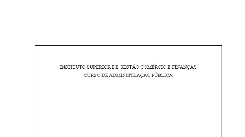Gestão da Mudança Organizacional - Trabalho de Pesquisa (ISGECOF) - Studocu