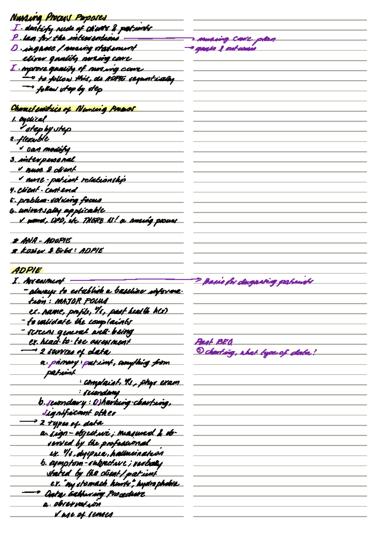 Nursing Process Overview: ADPIE Framework and Implementation Guide ...