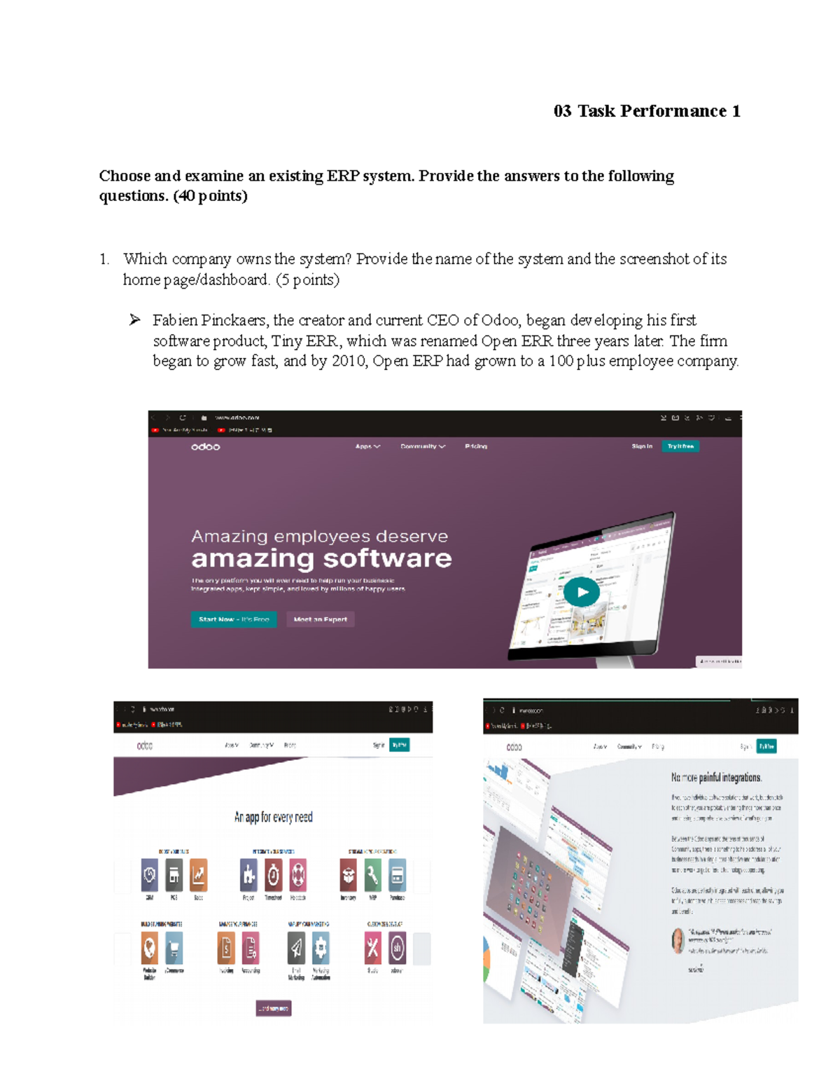 03 Task Performance 1 - 03 Task Performance 1 Choose and examine an ...