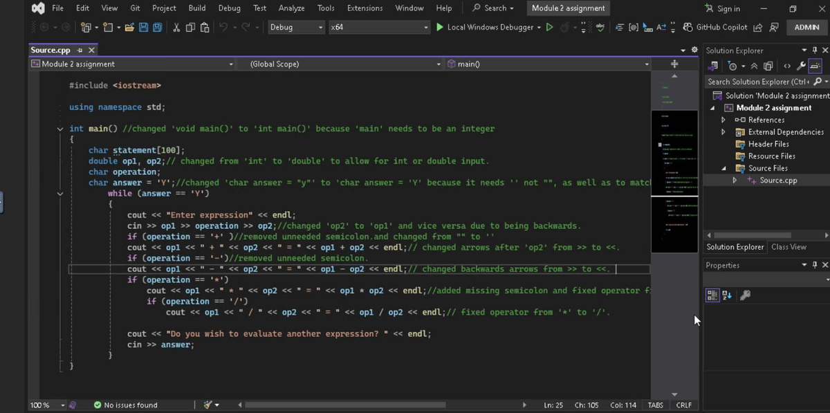 Module 2 Assignment: Debugging and Code Analysis - Studocu