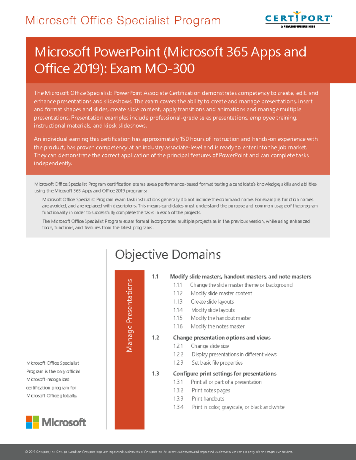 MOS PowerPoint Associate 2019: Exam Study Guide for Microsoft 365 - Studocu