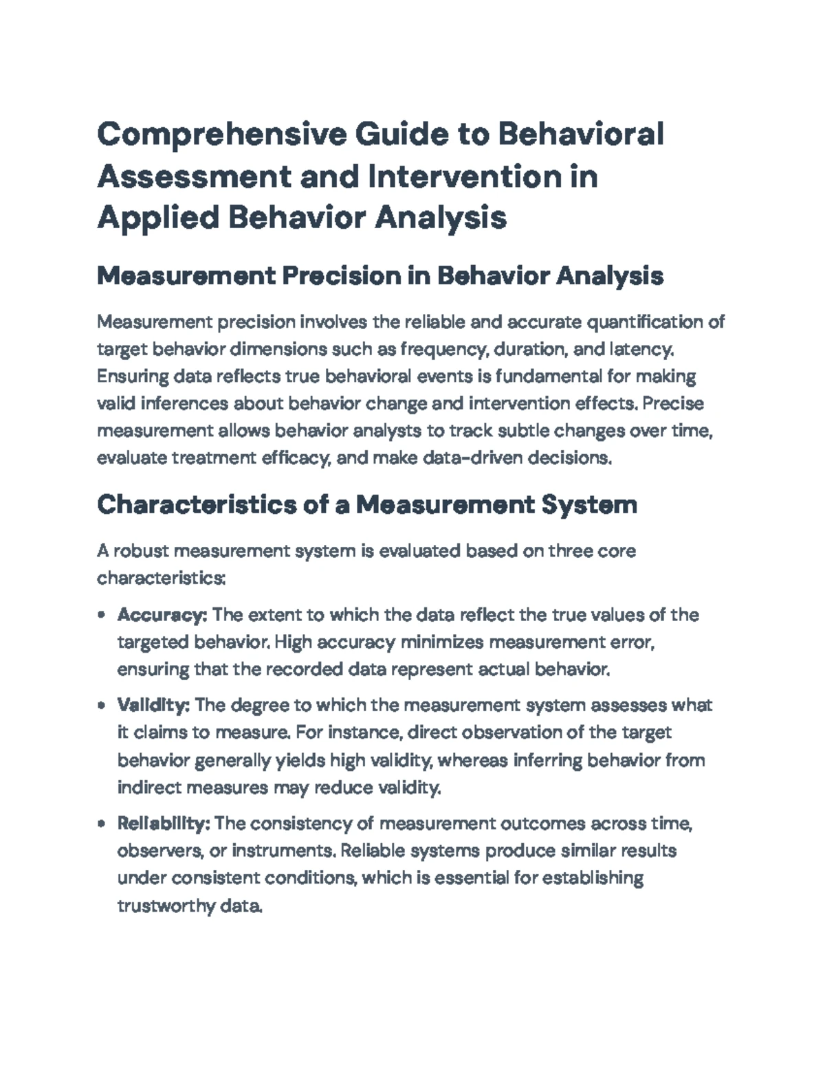 Comprehensive Guide to Functional Behavioral Assessment in ABA (FBA ...
