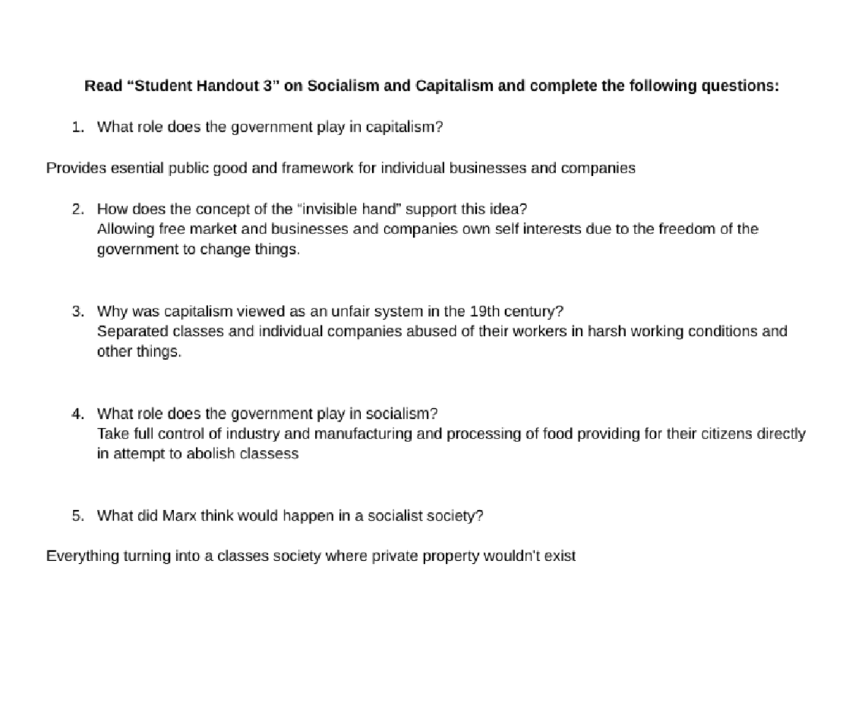 Screenshot 2025 03 07 8 - Socialism and capitalism work - Read Handout ...