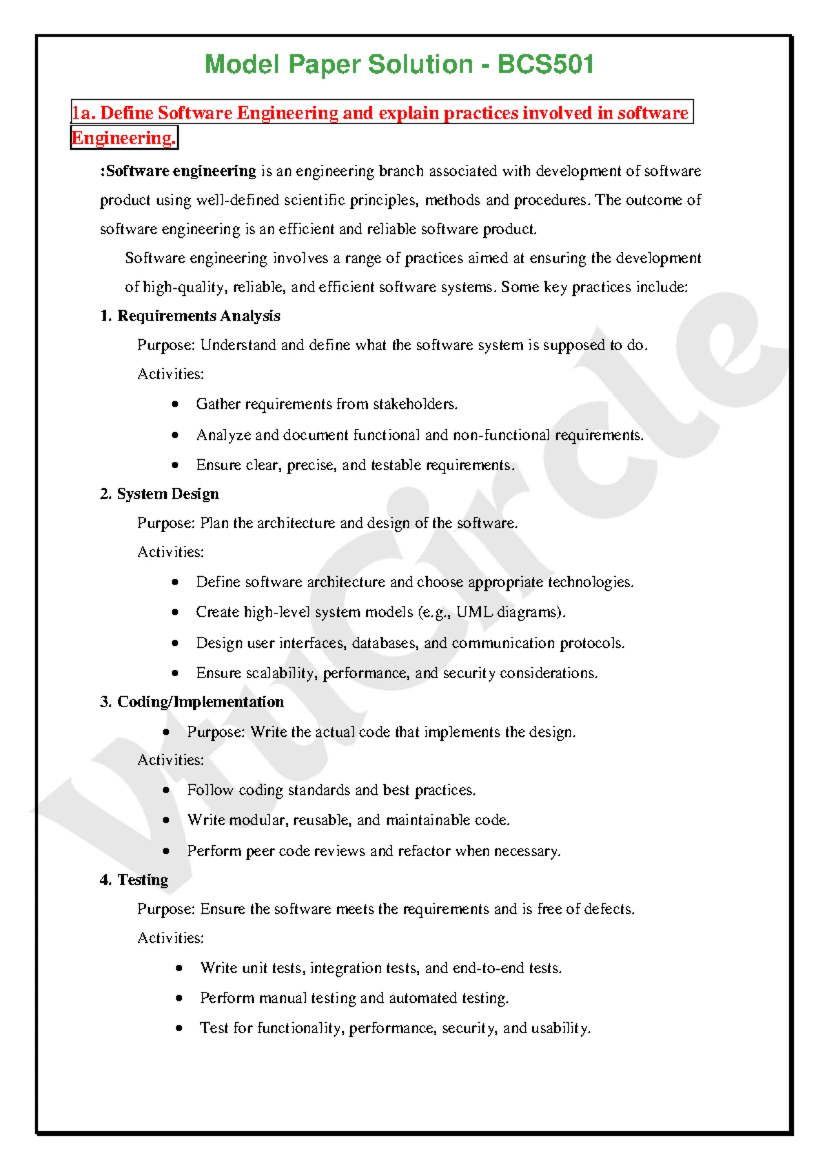 21CS61 Model Paper ANS - 21CS Model Question Paper (CBCS Scheme) SIXTH ...