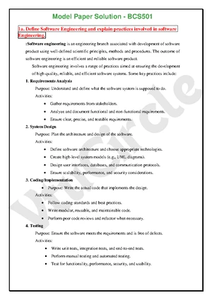SEPM Module 2 - LECTURE NOTES ON SOFTWARE ENGINEERING AND PROJECT ...