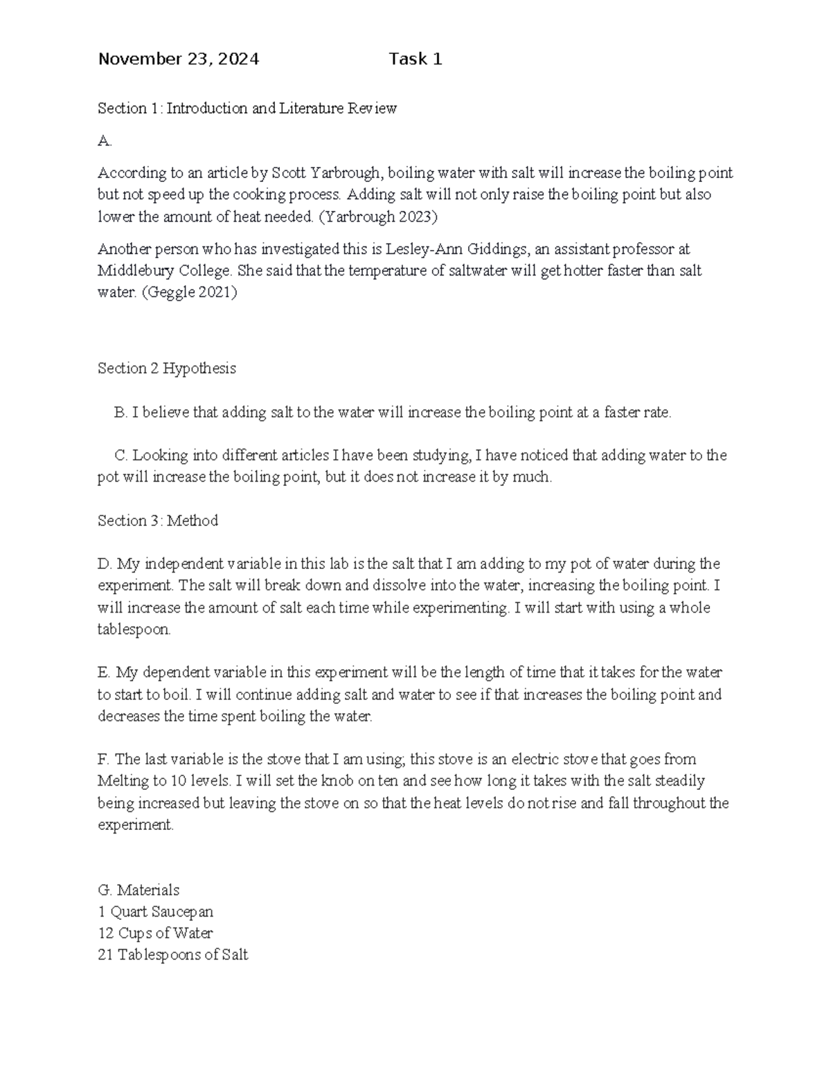 Task 1 C683 - C683 Task 1 passed 1st attempt - November 23, 2024 Task 1 ...