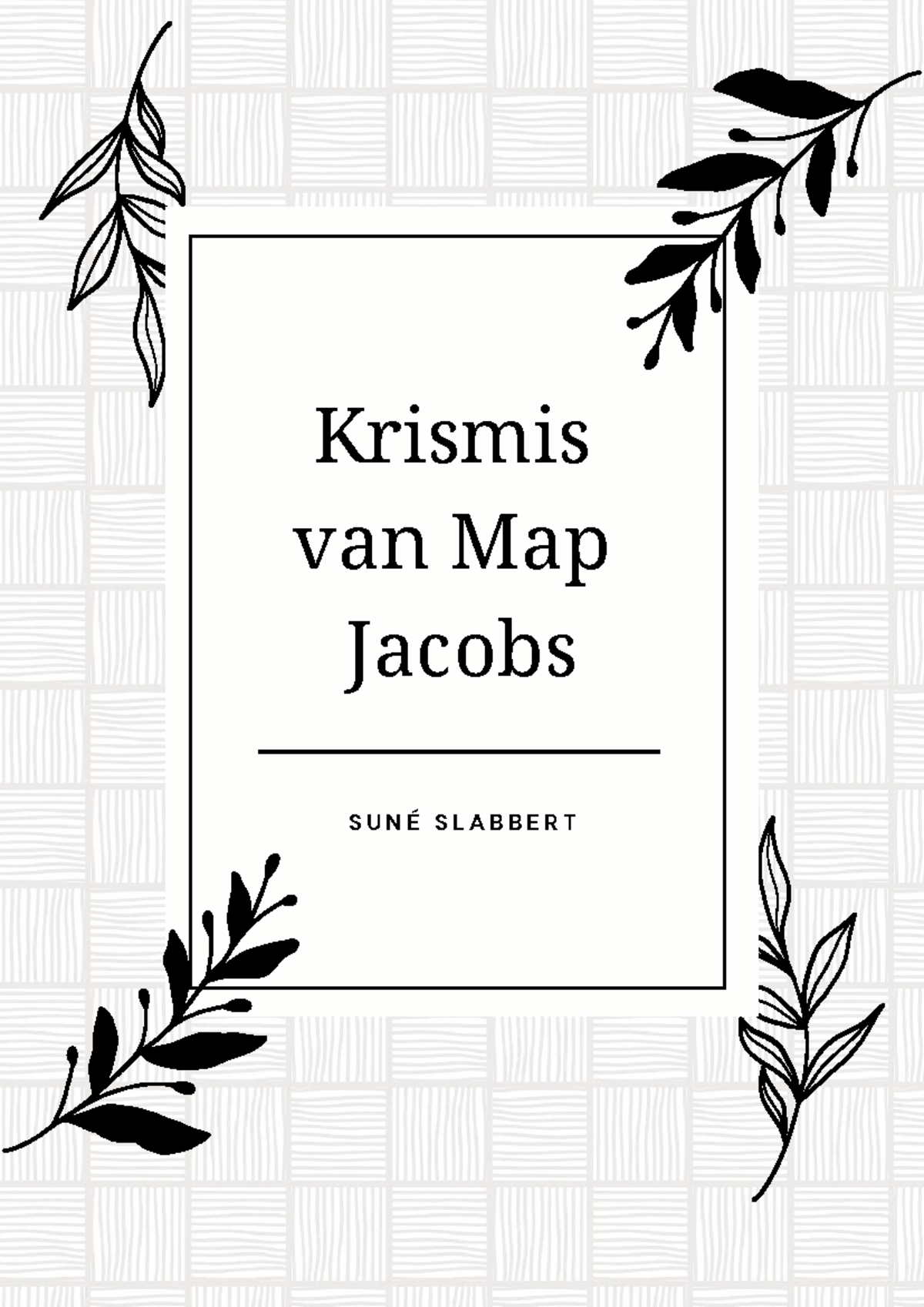 Krismis van Map Jacobs (KRT) - Kort notas en toneelopsommings - Studocu