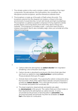 Evidence of Changes in Atmosphere-Ocean Circulation: Global Assignment ...