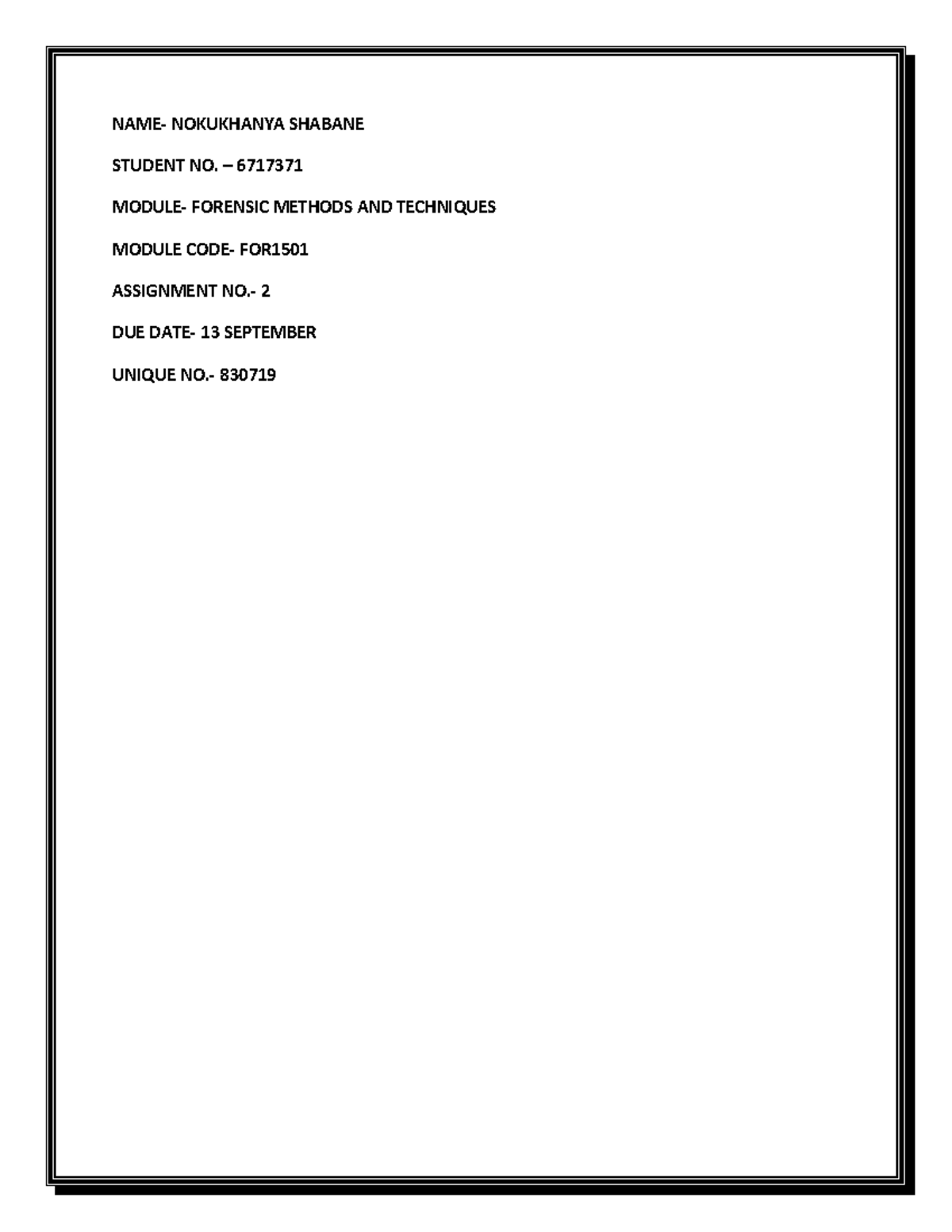 FOR1501 Assignment 2 - Warning: TT: undefined function: 32 Warning: TT: undefined function: 32 ...